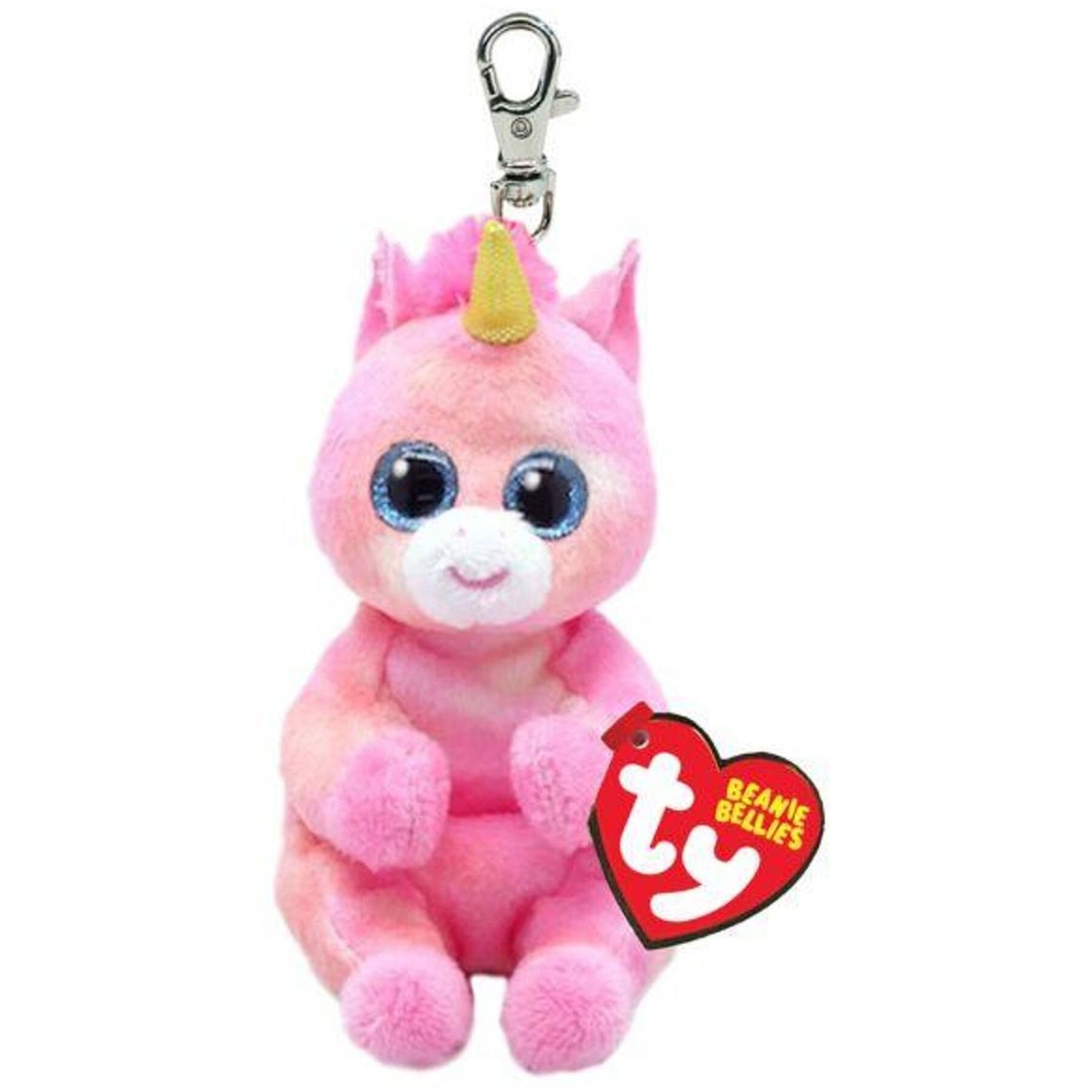 Ty Beanie Bellies Clip Skylar - Pink Unicorn - PLAY-Soft Toys : Kids ...