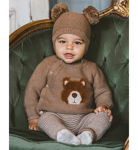 Bebe Atlas Bear Wrap Baby Jumper - SHOP BY BRAND-Bebe : Kids Clothing ...