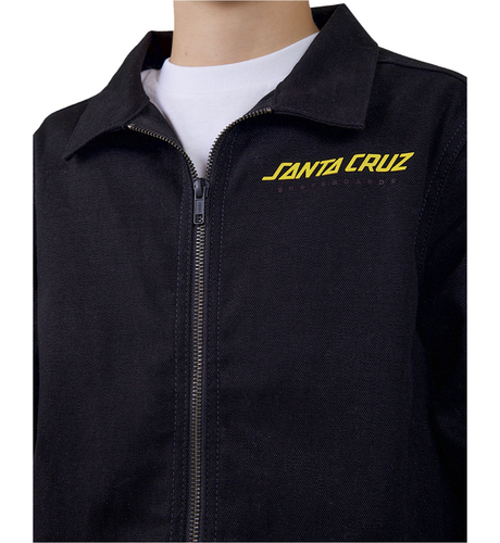 Santa Cruz Snake Dot Strip Jacket - Black - SHOP BY BRAND-Santa Cruz ...