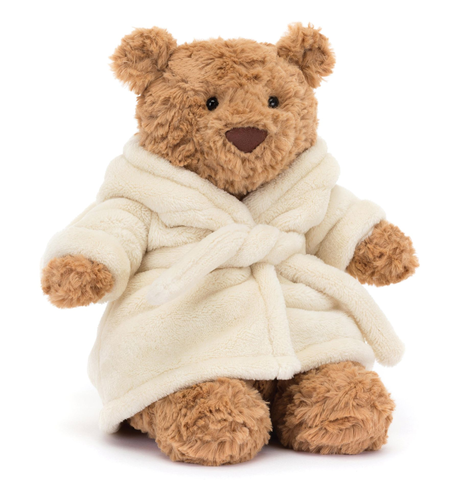 Jellycat Bartholomew Bear Bathrobe - PLAY-Soft Toys : Kids Clothing NZ ...