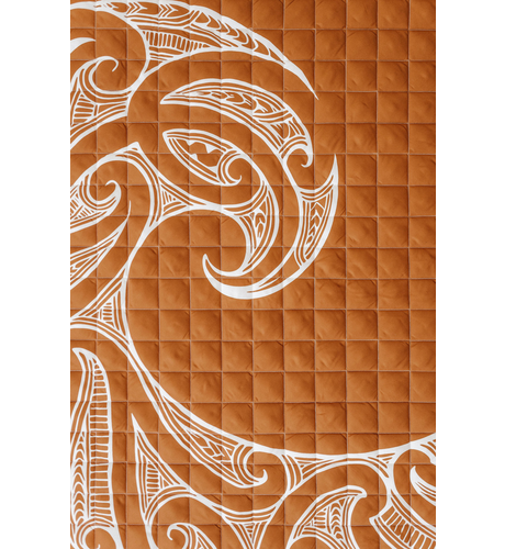 Bo & Ko Maori Inspired Playmat - Rust - PLAY-Play Mats : Kids Clothing ...