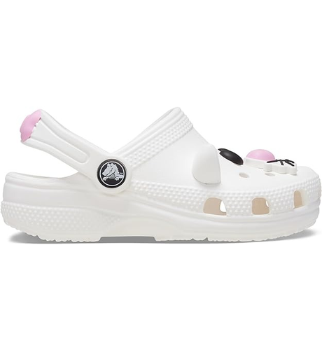 Crocs Toddlers I AM Cat Classic Clog - White/Pink Tweed - FOOTWEAR ...