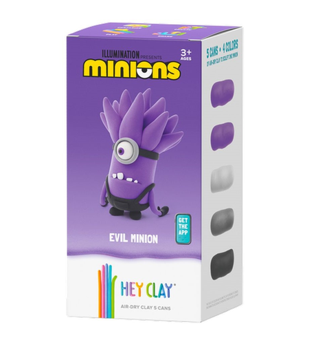 Hey Clay Minions Evil Minion - 5 Cans - PLAY-Art & Craft : Kids ...