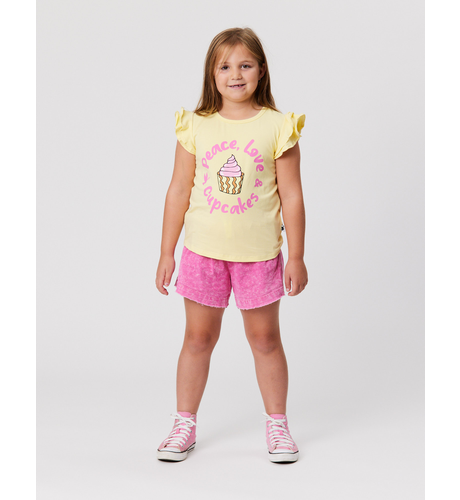Kissed By Radicool Raspberry Sorbet Denim Short - CLOTHING-GIRL-Girls ...