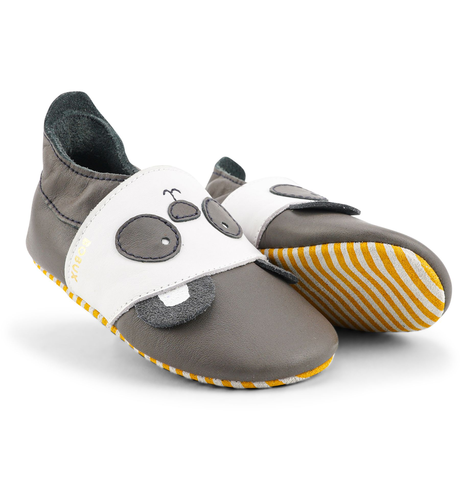 Bobux Soft Sole Bam Boo - Charcoal - FOOTWEAR-Infant : Kids Clothing NZ ...
