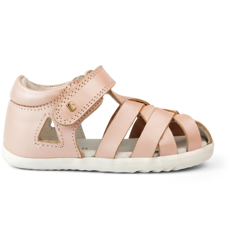Bobux Step Up Tropicana II Sandal - Seashell Shimmer - FOOTWEAR-Sandals ...