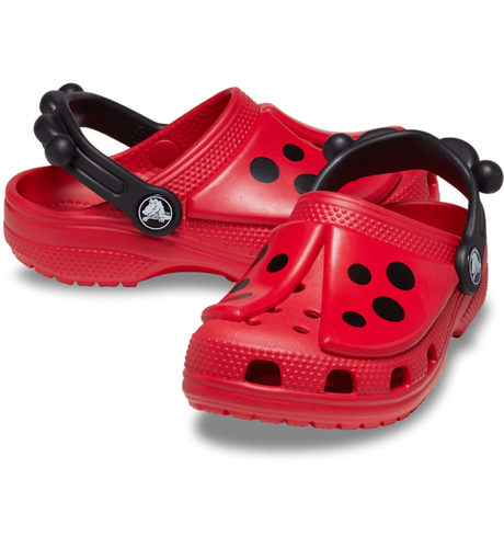 Crocs Toddlers Classic I Am Ladybug Clogs - Red/Black - SHOP BY BRAND ...