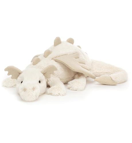 Jellycat White Snow Dragon - Huge - SHOP BY BRAND-Jellycat : Kids ...