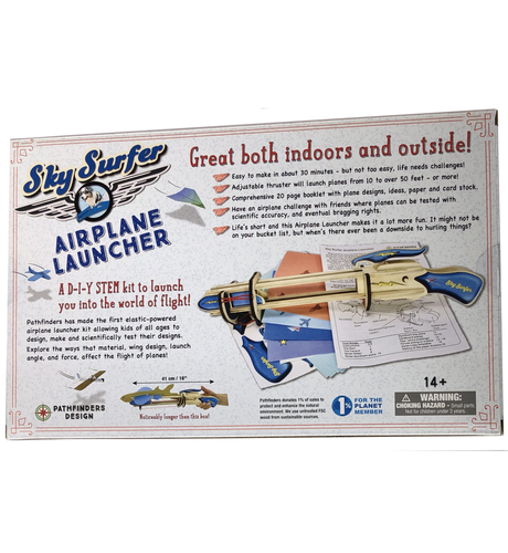 Sky Surfer Paper Airplane Launcher - PLAY-Educational : Kids Clothing ...
